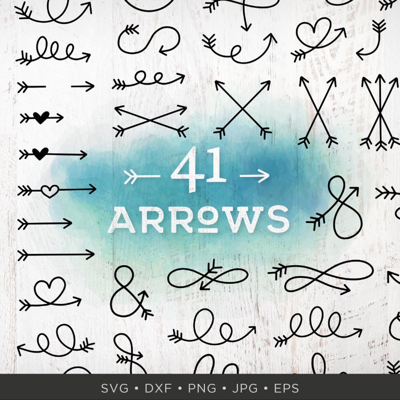 Arrow Clip Art - Etsy