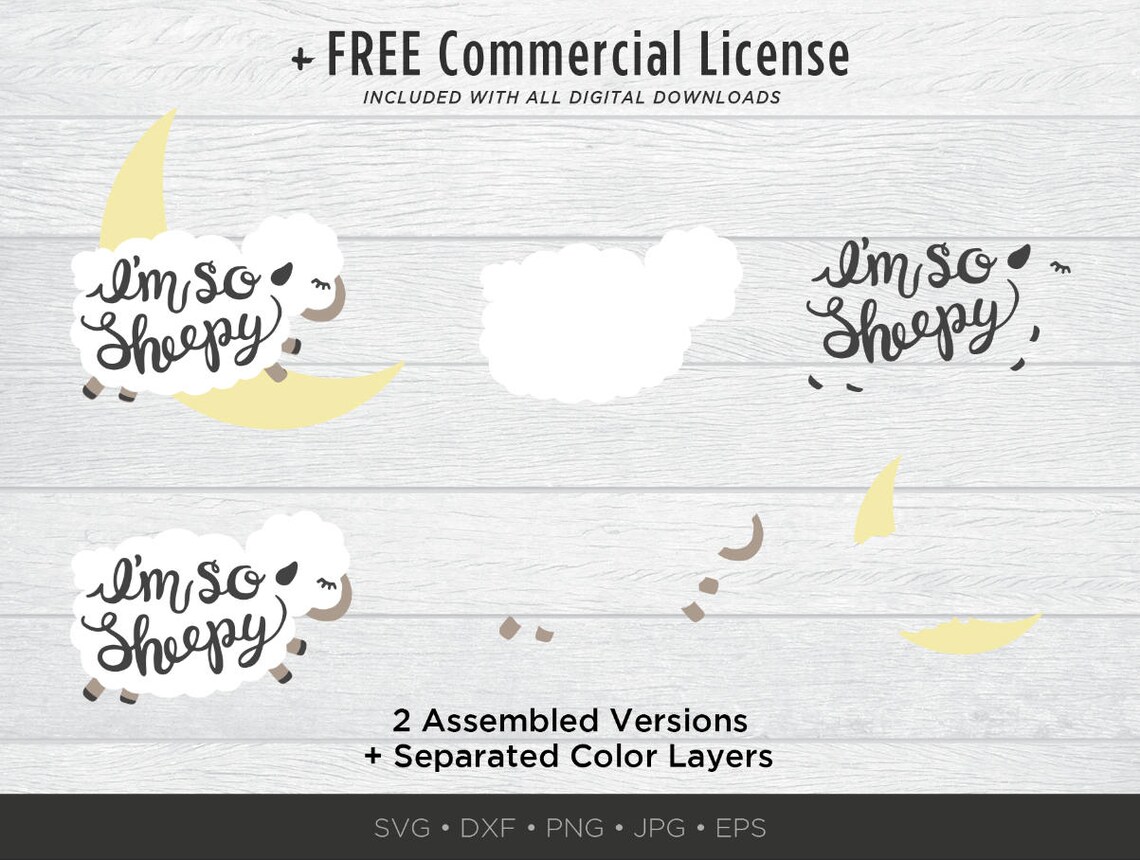 Pjs SVG | Kids Shirt Svg | I'm so Sheepy SVG | Pjs Design | Onesie Svg ...