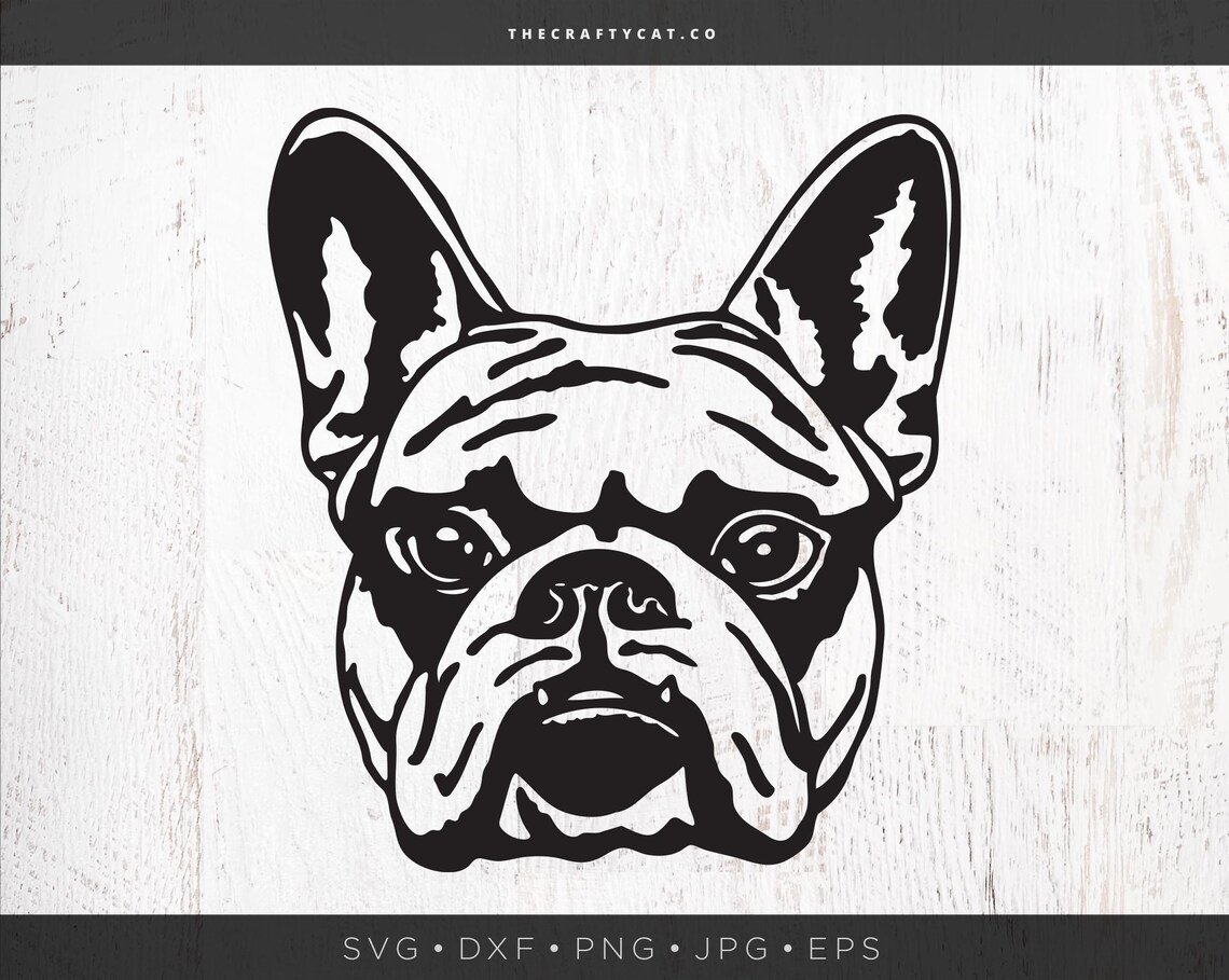 Frenchie SVG French Bulldog SVG File Frenchie Png French - Etsy
