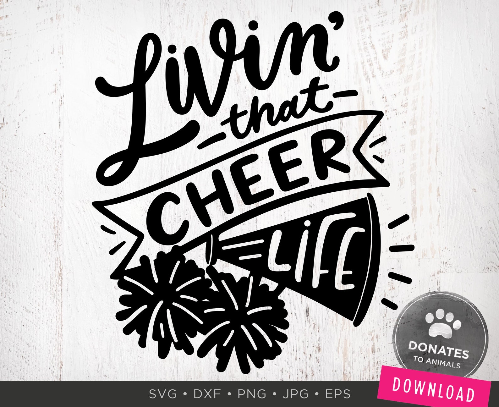 Cheer Life SVG Cheerlife SVG Cheerleading Svg - Etsy