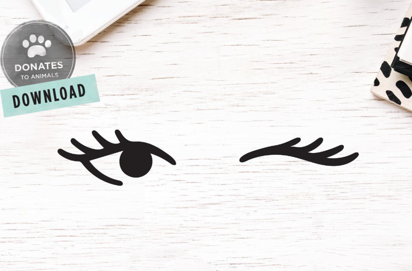 Winking Eyes SVG Winking Eye Cut File Cuttable Winking SVG - Etsy
