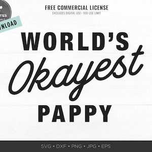 Pappy SVG Funny SVG for Pappy Funny Grandparent's SVG for Grandparent ...