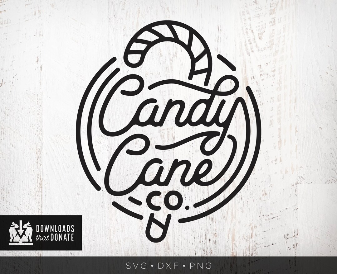 Candy Cane SVG | Christmas SVG | Holiday Svg | Christmas Badge Svg ...