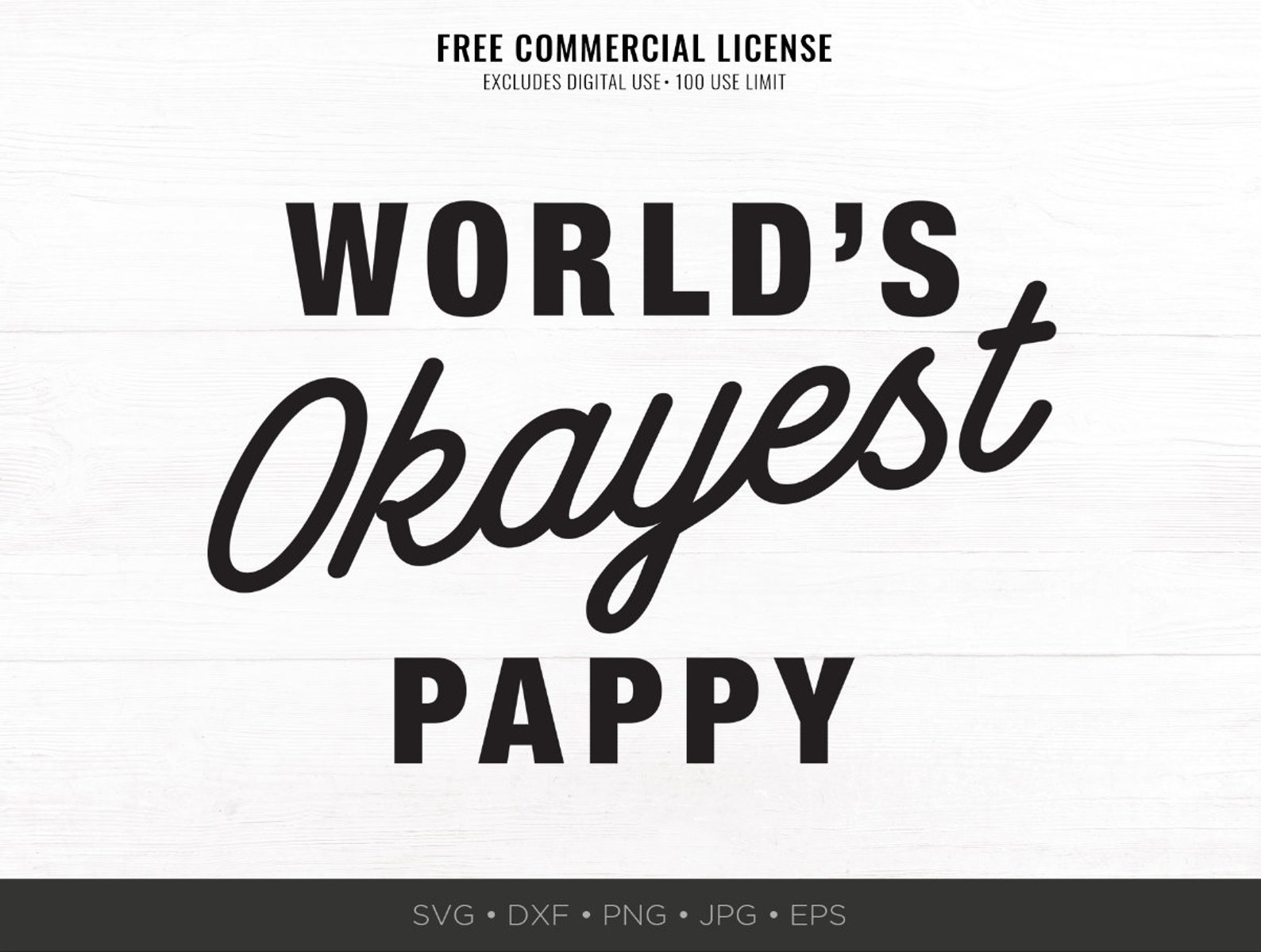 Pappy SVG Funny SVG for Pappy Funny Grandparent's SVG for - Etsy