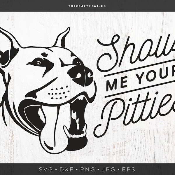 Pit Bull Svg - Etsy