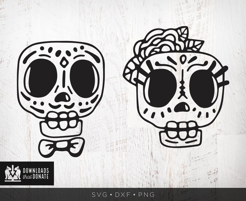 Sugar Skull Svg Day Of The Dead Svg Dia De Los Muertos Svg Etsy