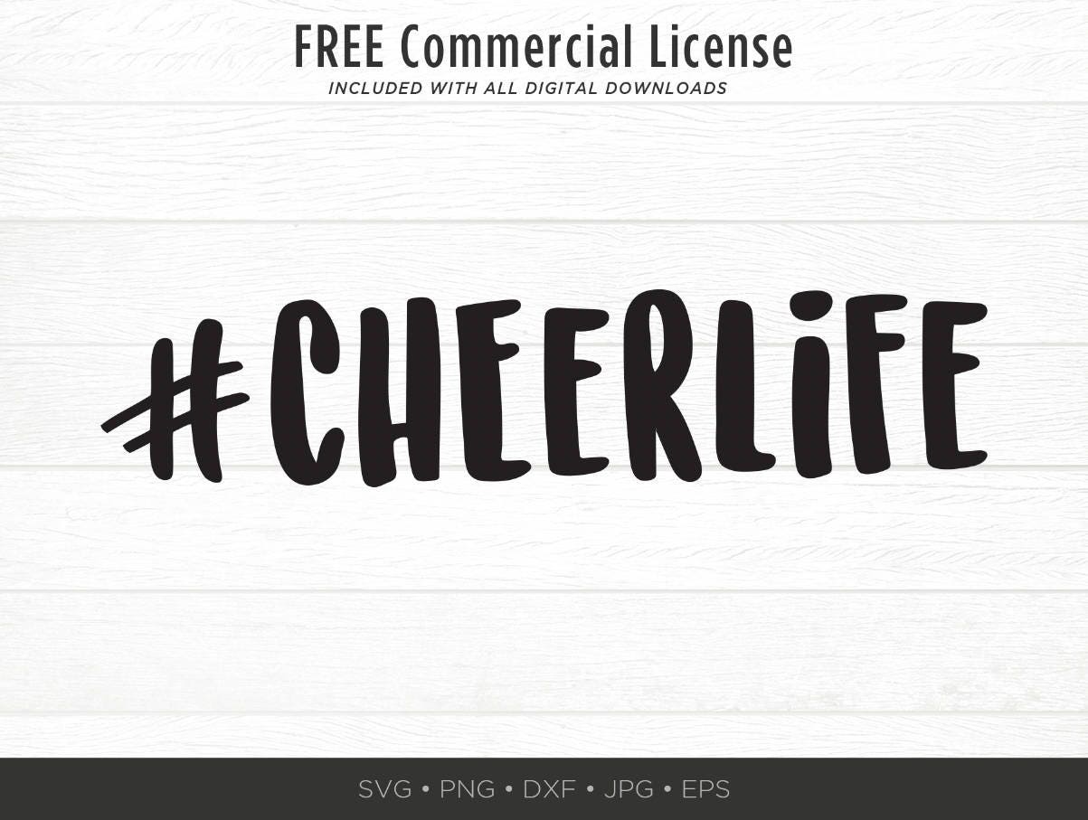 Cheerlife Cut File Bundle cheerlife SVG Bundle Cheer Life - Etsy