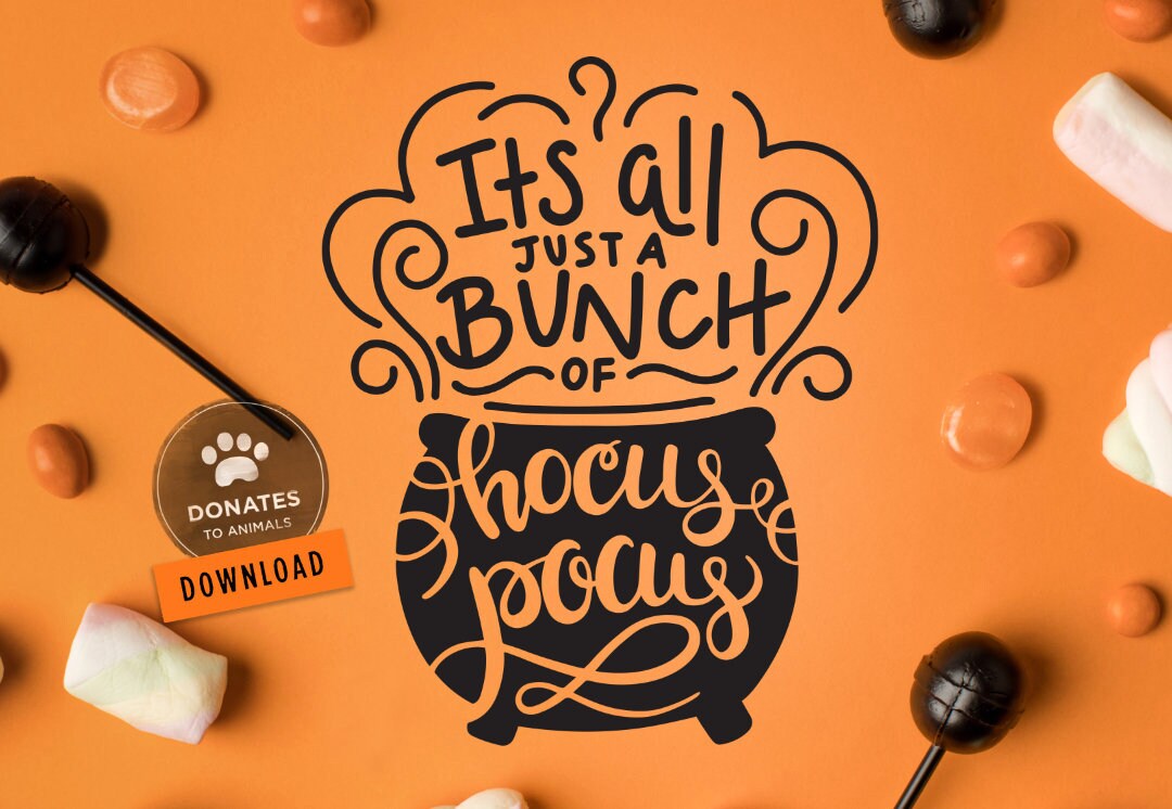 Hocus Pocus SVG | Cauldron SVG | Halloween Svg Clipart | Witch Potion ...