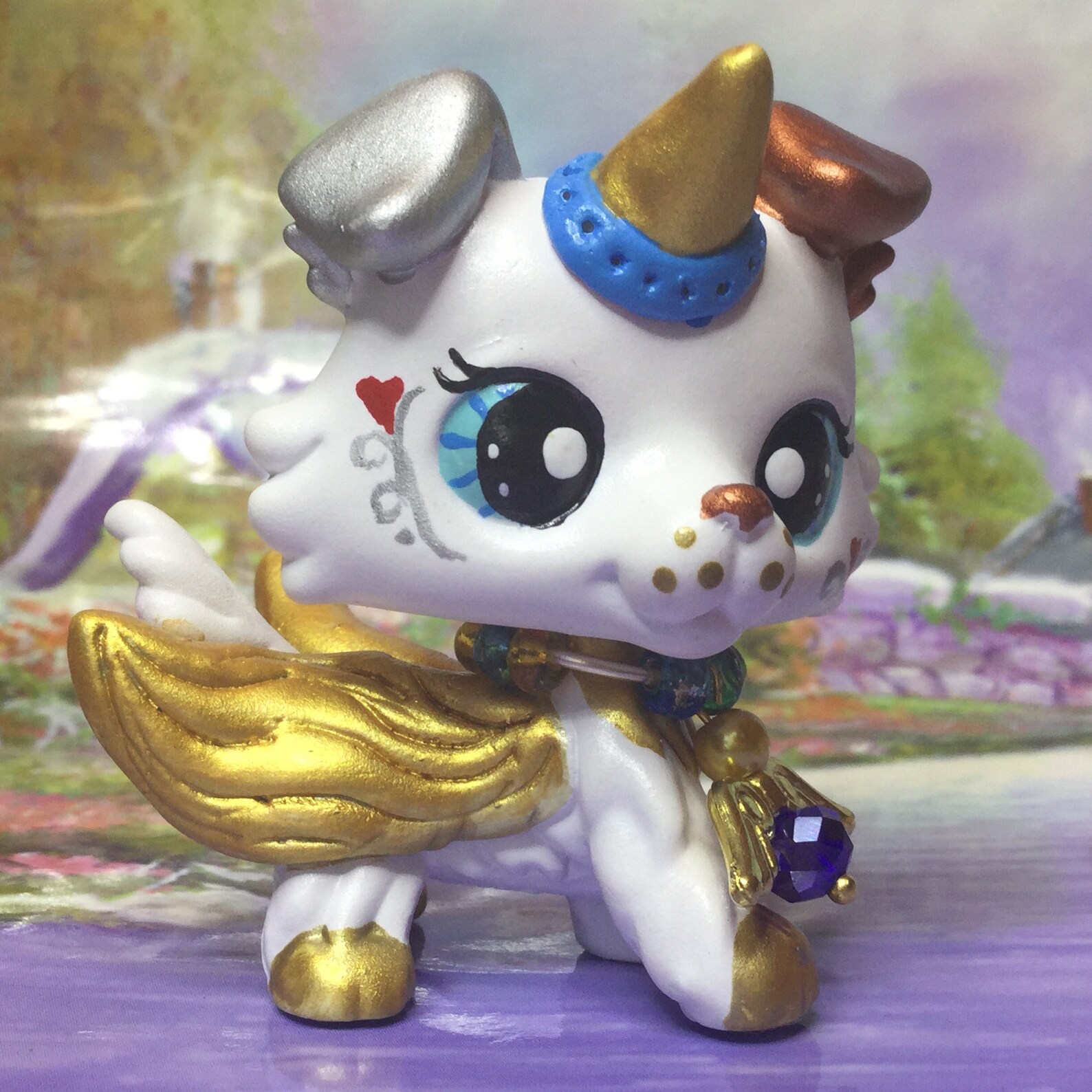 Littlest Pet Shop LPS Cute Elegant Collie Dog Puppy With - Etsy