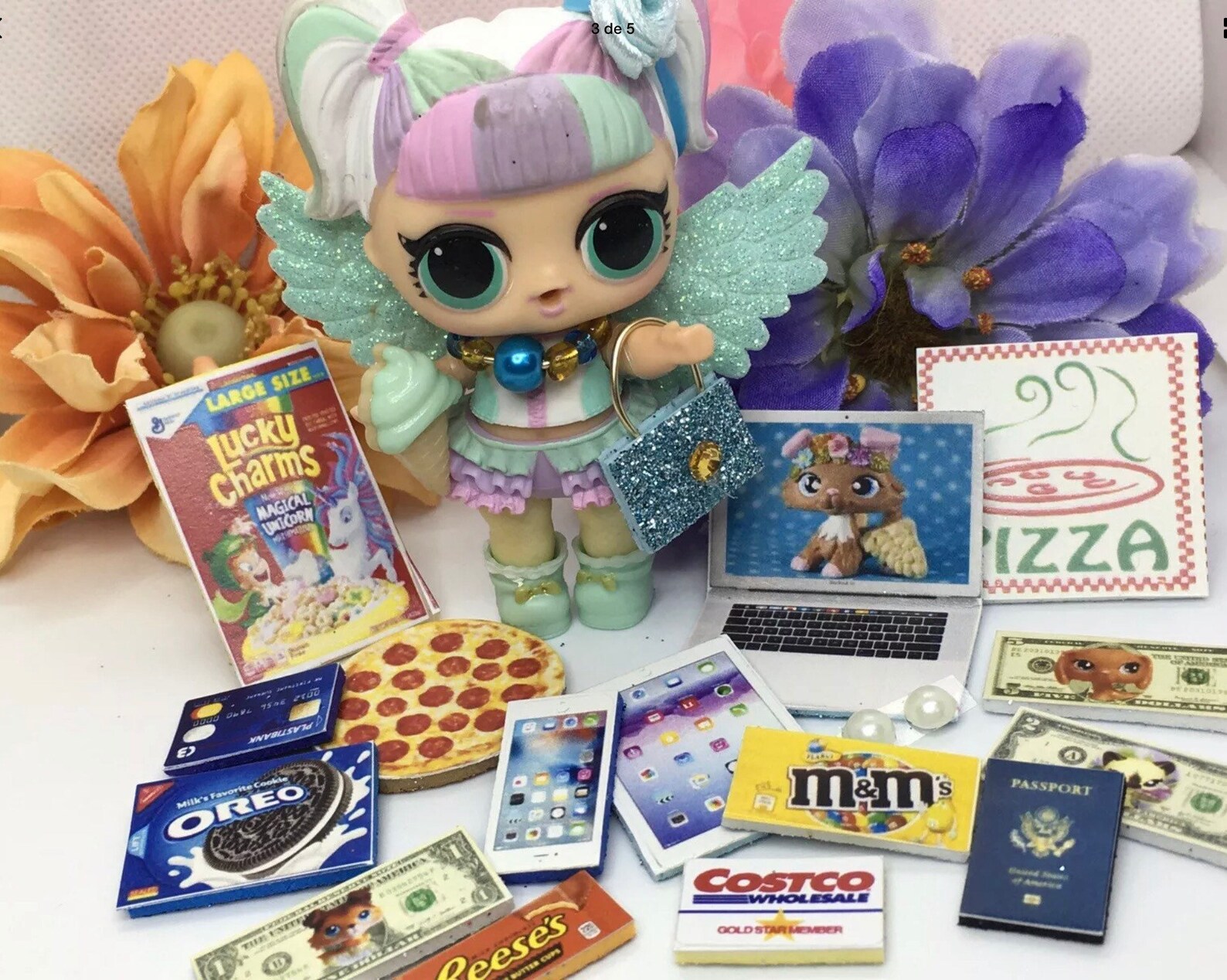 Littlest Pet Shop Custom A2 Wings & Accessories Lps PET NOT | Etsy