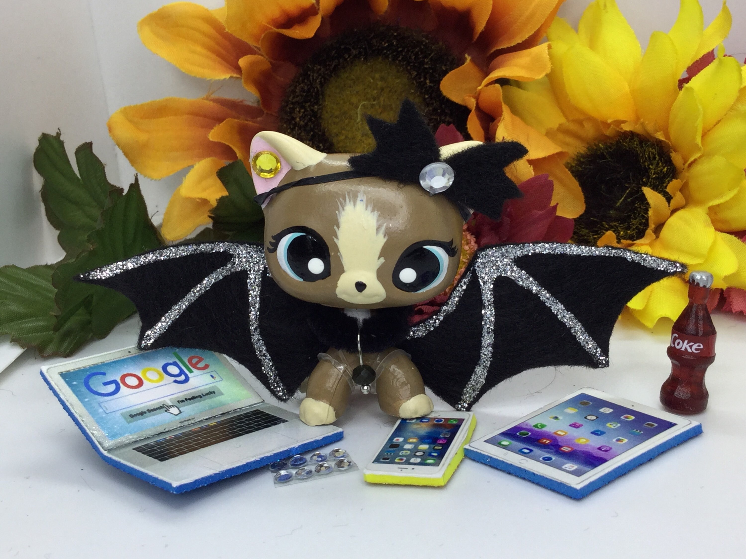 Littlest Pet Shop Custom Bat Wings & Accessories Lps PET NOT | Etsy