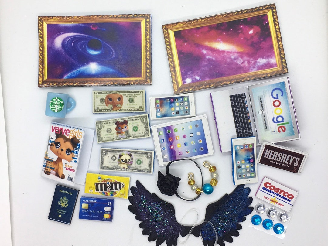 Littlest Pet Shop Custom Galaxy Wings & Accessories Lps PET NOT ...