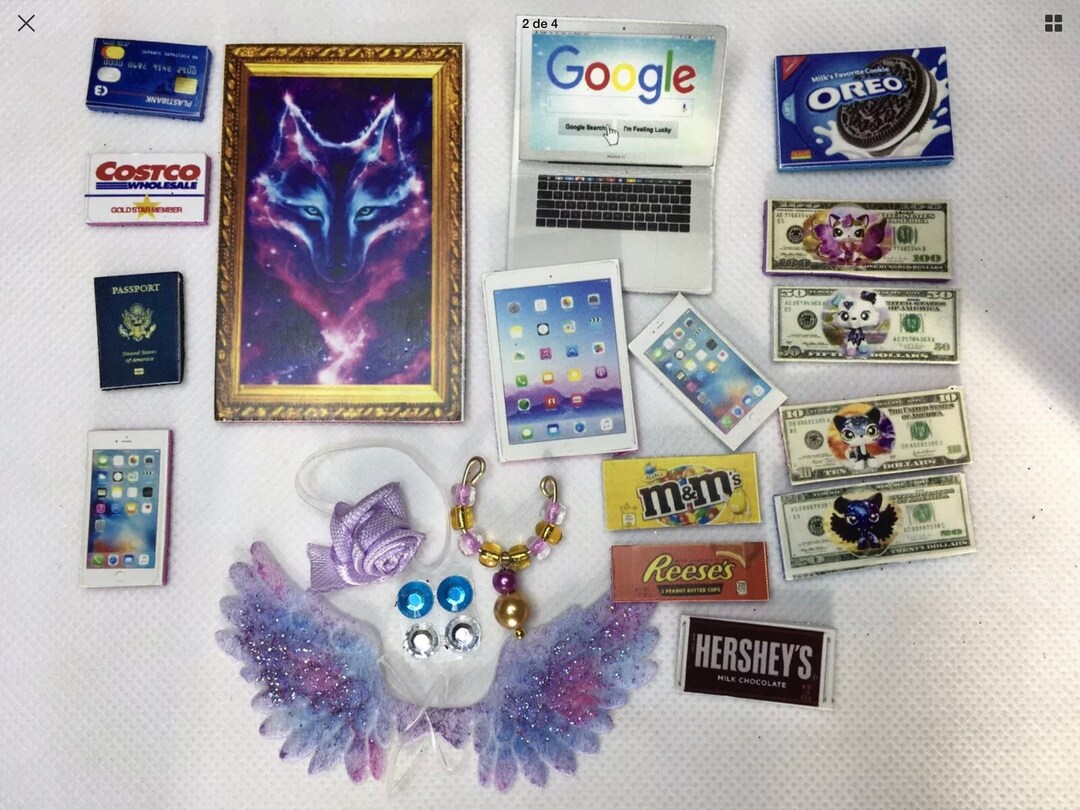 Littlest Pet Shop Custom Galaxy Wings & Accessories Lps PET NOT ...