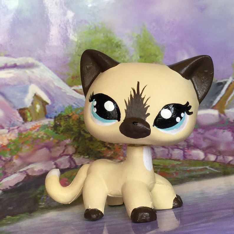Littlest Pet Shop Cute Short Hair KITTY Cat Ooak Custom - Etsy