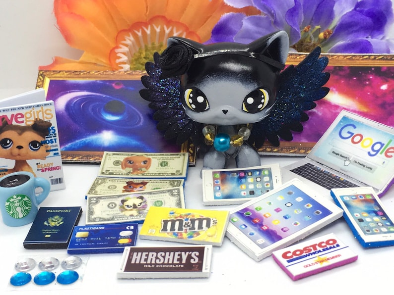 Littlest Pet Shop Custom Galaxy Wings & Accessories Lps PET - Etsy UK