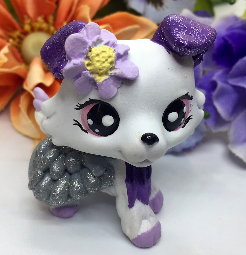 Littlest Pet Shop LPS Cute Elegant Collie Dog Puppy With | Etsy