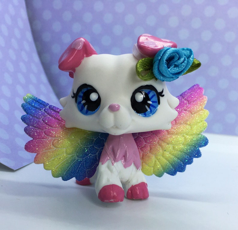 Littlest pet shop custom 5 wings & accessories lps PET NOT | Etsy