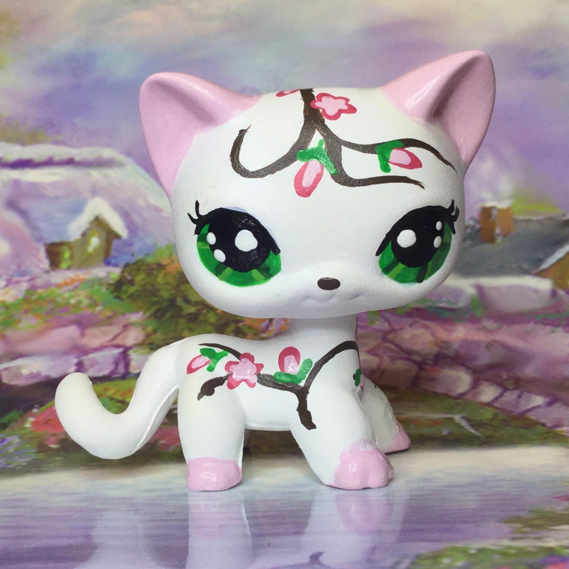 Littlest Pet Shop Cute Short Hair KITTY Cat Ooak Custom - Etsy