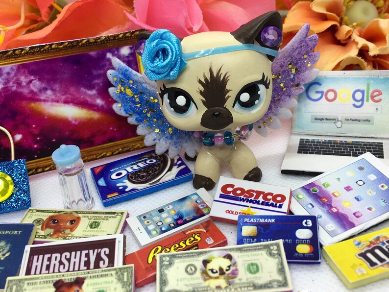 Littlest Pet Shop Custom Galaxy Wings & Accessories Lps PET - Etsy