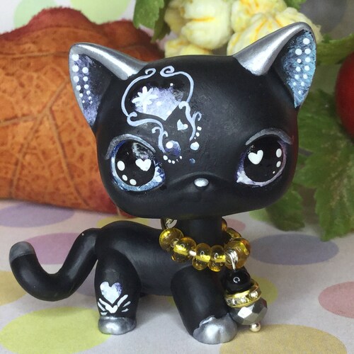Littlest Pet Shop Cute Galaxy Short Hair KITTY Cat With - Etsy