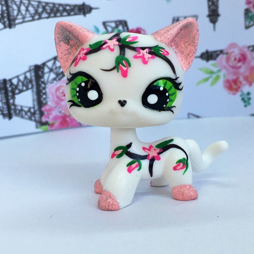Littlest Pet Shop Cute Galaxy Short Hair KITTY Cat With - Etsy