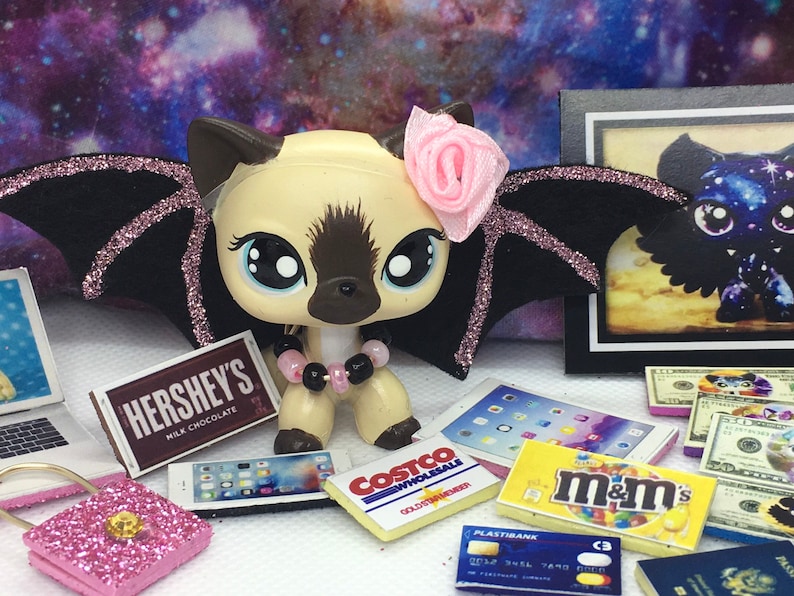 Littlest Pet Shop Custom Bat Wings & Accessories Lps PET NOT - Etsy