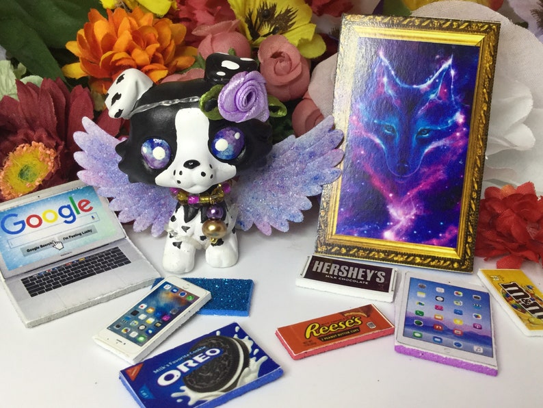 Littlest Pet Shop Custom Galaxy Wings & Accessories Lps PET - Etsy