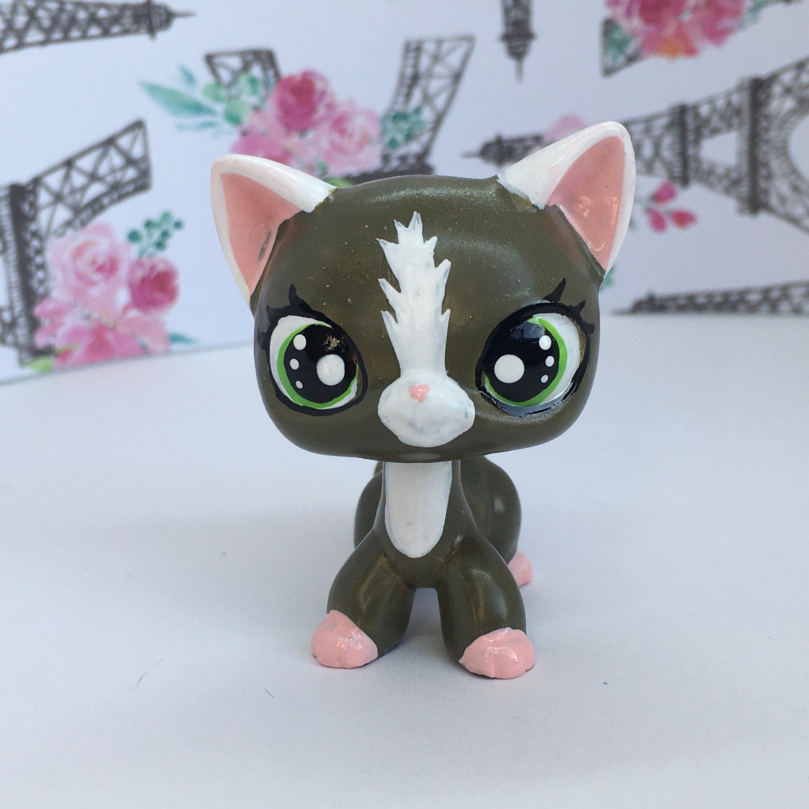 Littlest Pet Shop LPS Cute Short Hair KITTY Cat Custom | Etsy