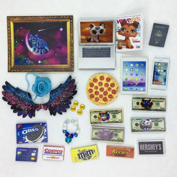 Littlest Pet Shop Custom Galaxy Wings & Accessories Lps PET | Etsy