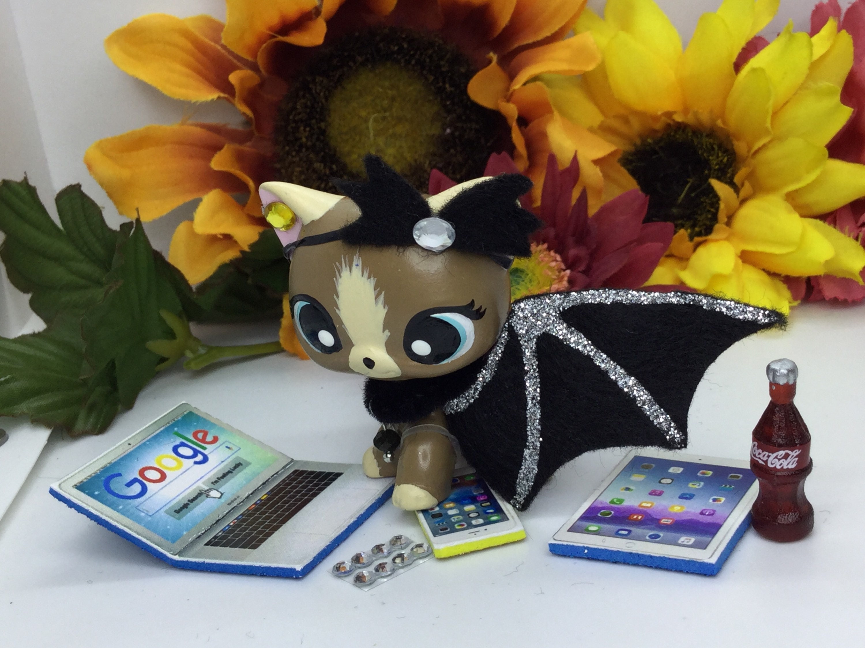 Littlest Pet Shop Custom Bat Wings & Accessories Lps PET NOT | Etsy