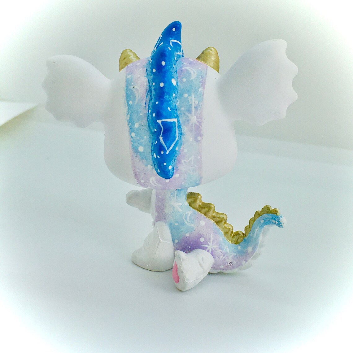 Baby Dragon Handpainted Galaxy Littlest Pet Shop Custom | Etsy