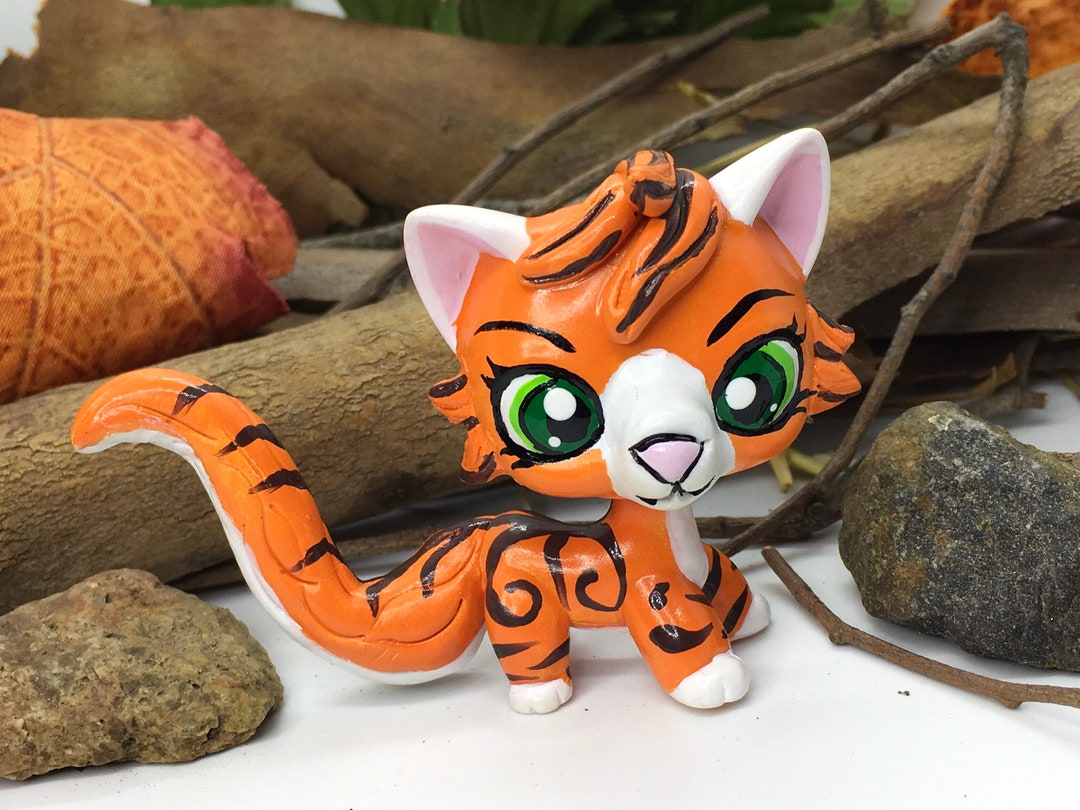 Warrior Cats LPS, Fireheart Ooak Custom, Littlest Pet Shop, HAND ...