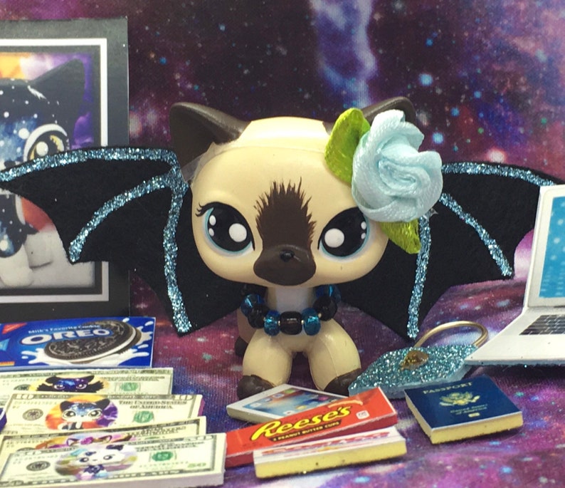 Littlest Pet Shop Custom Bat Wings & Accessories Lps PET NOT - Etsy