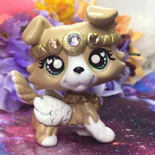 Littlest Pet Shop LPS Cute Elegant Collie Dog Puppy With - Etsy