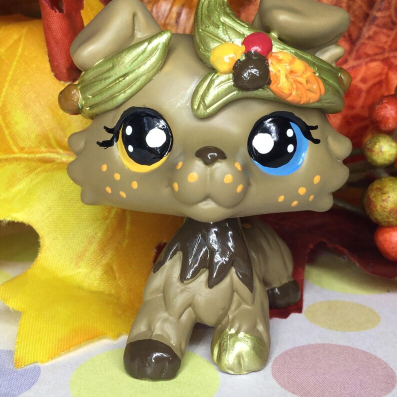 Littlest Pet Shop Cute Collie Autumn Dog Ooak Custom Nice - Etsy