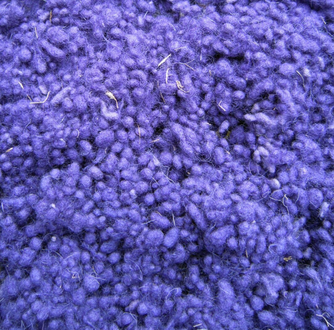Wool NEPPS. Available in 5g, 10g & 25g Packs. PURPLE. Slubbs, Burrs ...