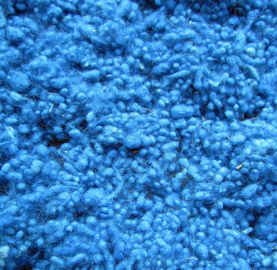 Wool NEPPS. Available in 5g, 10g & 25g Packs. BLUE. Slubbs, Burrs ...