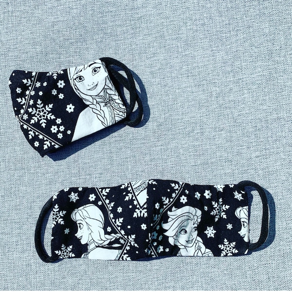 Toddler Face Mask Frozen - Etsy