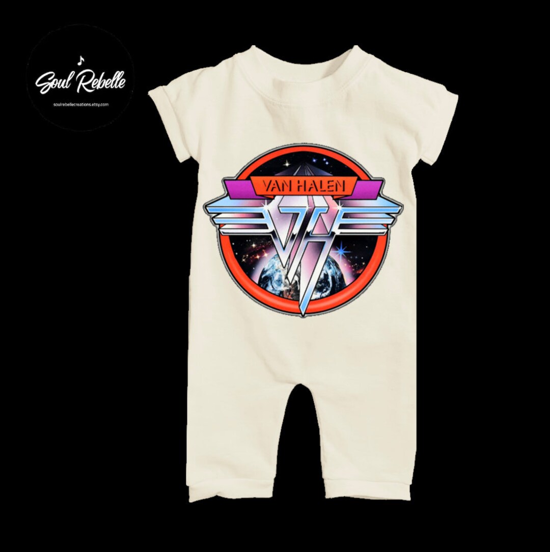Rock Music and Band Tshirt Rompers for Baby and Toddlers| UPCYCLED ...
