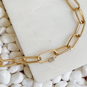 Unique Chain Link Necklace - Etsy