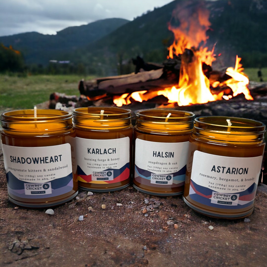 Adventuring Party Candle Bundle/gift Set four 7oz Candles - Etsy