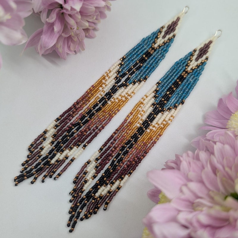 Long Earrings - Etsy