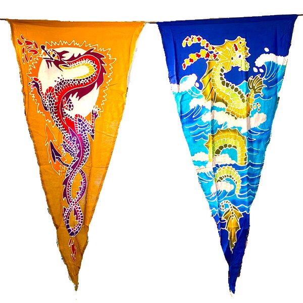 Dragon Flags - Etsy