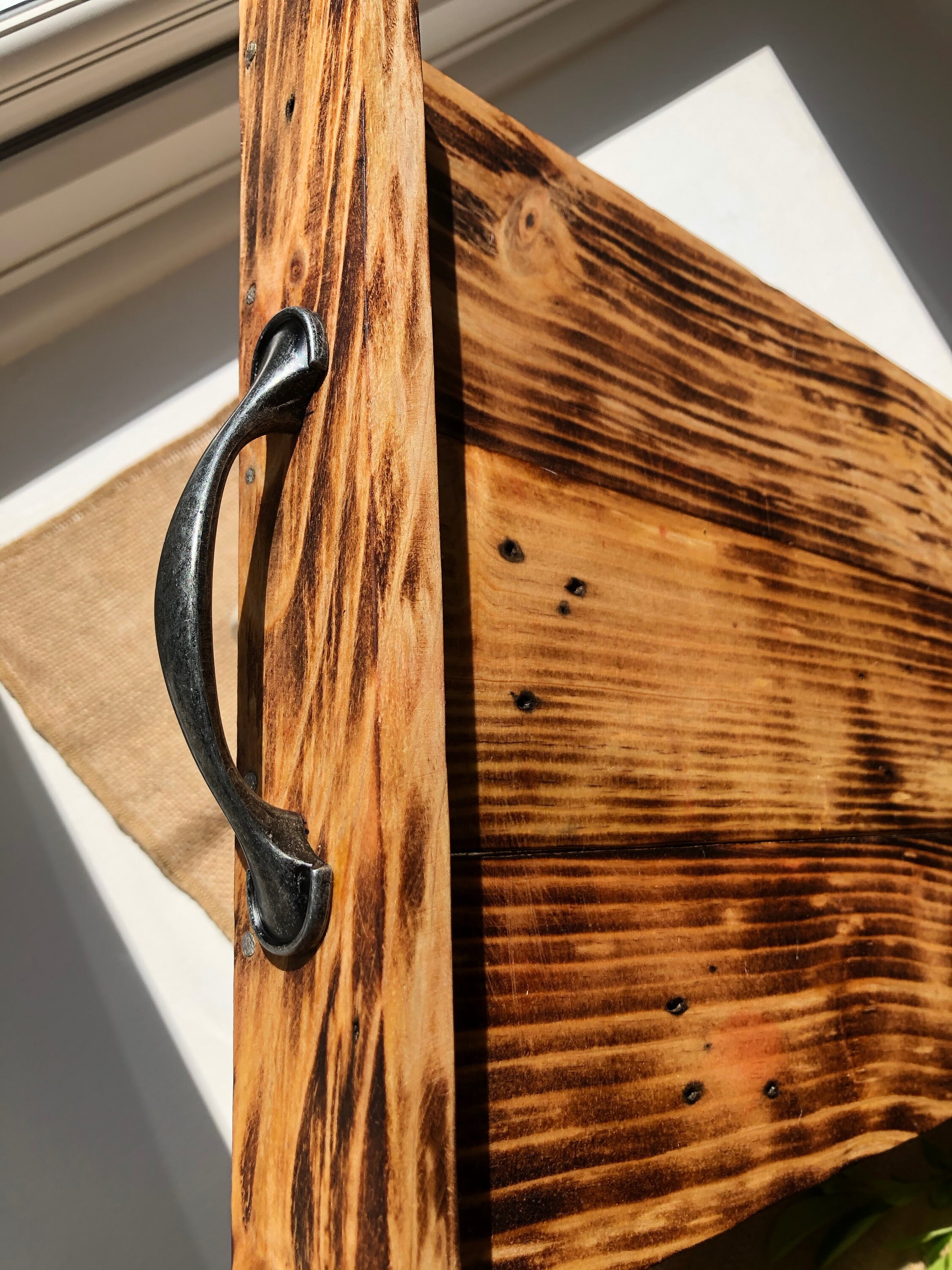 Reclaimed Wood Tray Wooden Tray Upcycled Wood Tray - Etsy