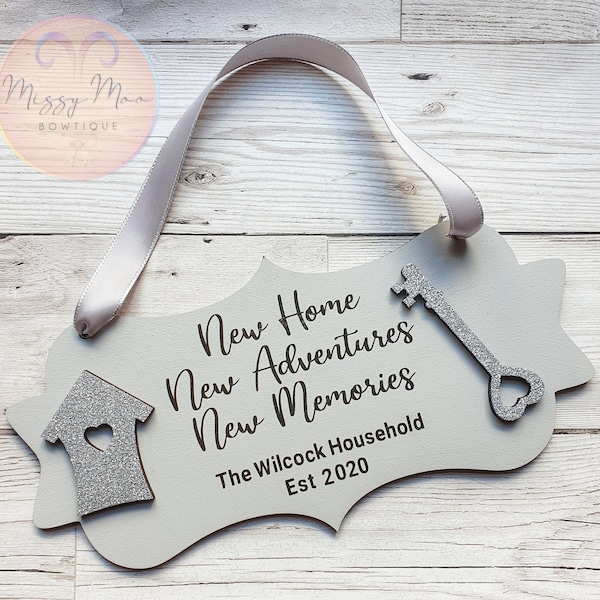 New Home Plaque - Etsy UK