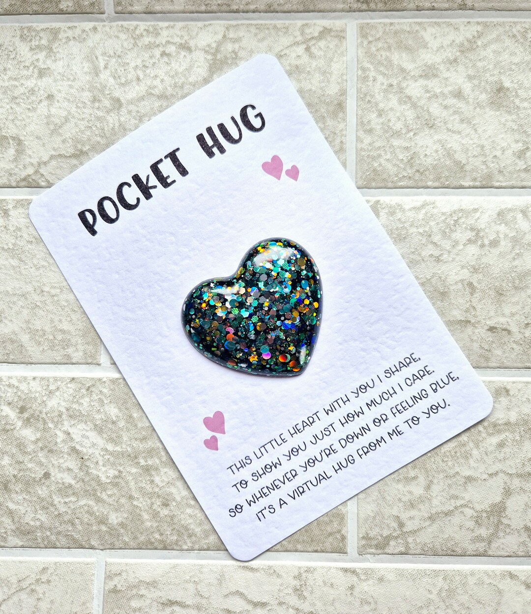Pocket Hug , Pocket Hug Token , Pocket Hug Heart , Resin Heart ...