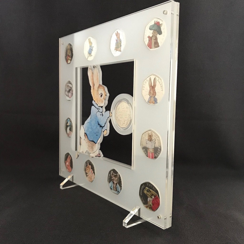 Beatrix Potter Perspex Coin Display Holds 13 Coins to - Etsy