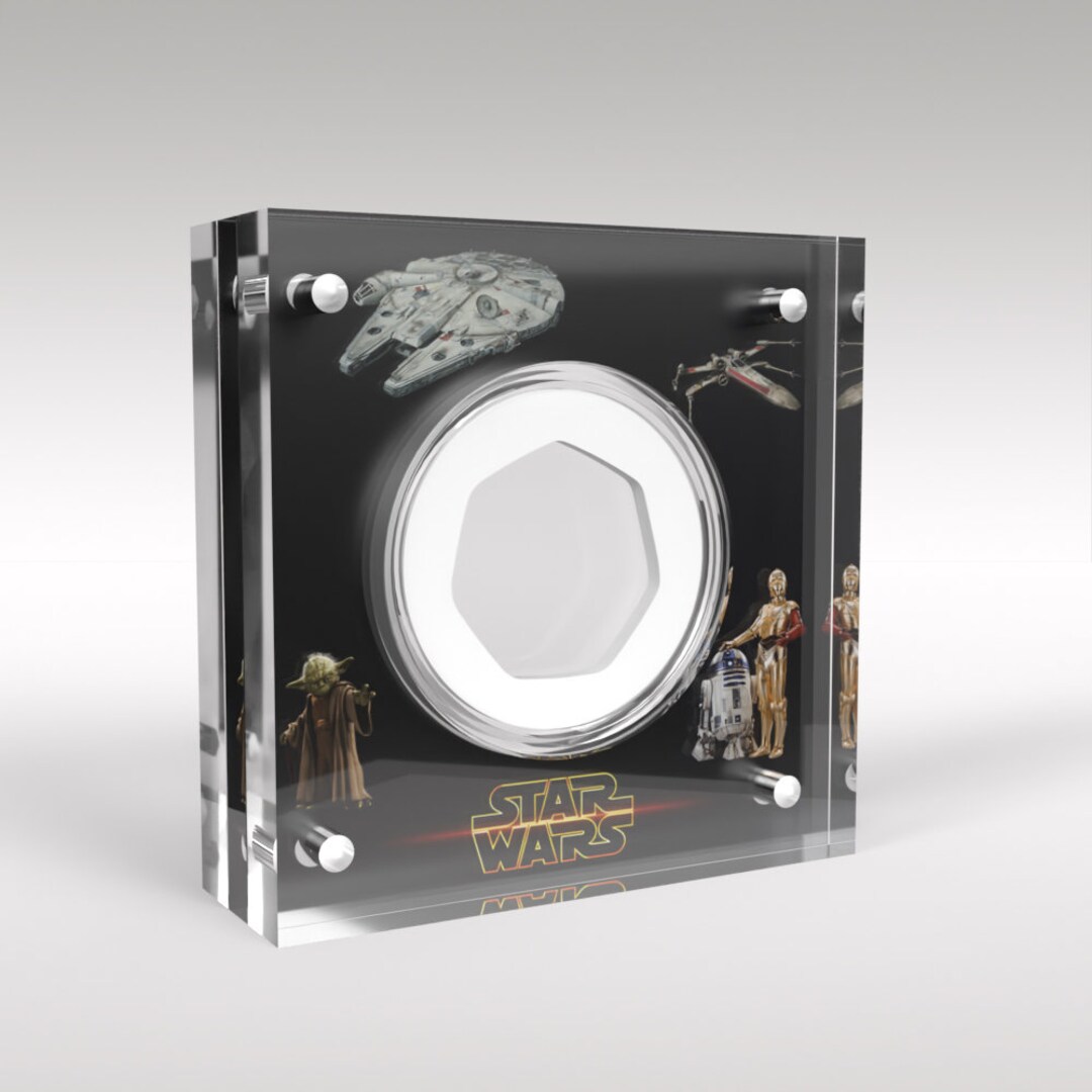 Star Wars50p Coin Perspex Display Case Holder - Etsy