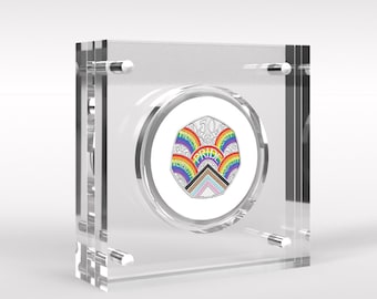 2022 50 Years of Pride LGBTQ Rights UK 50p Brilliant Uncirculated Coin ...