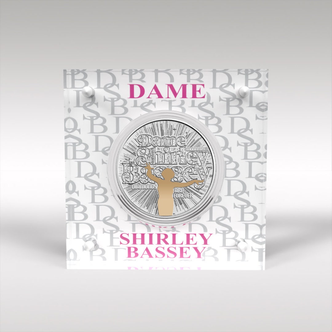 Dame Shirley Bassey Coin and Music Legends Perspex Coin Display Case - Etsy